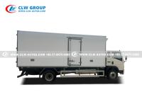 China ISUZU FVR 4x2 240HP Euro VI Refrigerated Truck 41.5m³ with THERMO KING T-800 for sale