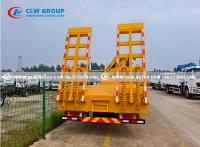 China Sinotruk HOWO 6x4 Flatbed Wrecker Truck 10 Ton Knuckle Boom Crane 25000kg GVW for sale