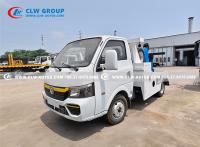 China Compact Mini 3 Ton Integrated Wrecker Tow Truck for Narrow Road Rescue for sale