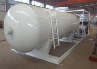 China 5000L 2.5 Ton LPG Propane Gas Storage Tank for Mobile Filling Plant 1.77MPa for sale