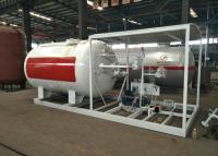 China 5000L 2.5 Ton LPG Propane Gas Storage Tank for Mobile Filling Plant 1.77MPa for sale