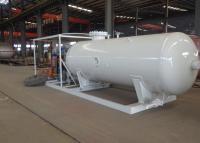 China 5000L 2.5 Ton LPG Propane Gas Storage Tank for Mobile Filling Plant 1.77MPa for sale
