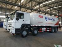 China Sinotruk Howo 34.5cbm LPG Transport Truck 15ton 18ton Propane Delivery Truck for sale
