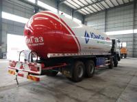 China Sinotruk Howo 34.5cbm LPG Transport Truck 15ton 18ton Propane Delivery Truck for sale
