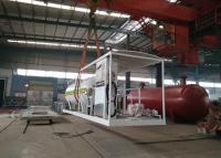 China 10CBM LPG Skid Station Gas Cylinder Filling Unit 5 Tons Capacity 1.77 MPa Design Pressure for sale