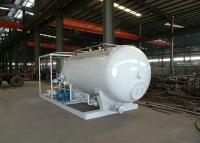 China 15CBM LPG Skid Station 5 Ton Cylinder Filling with Dispenser Machine 6224mm Length for sale