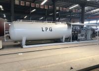 China 15CBM LPG Skid Station 5 Ton Cylinder Filling with Dispenser Machine 6224mm Length for sale