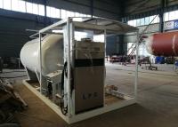 China 15CBM LPG Skid Station 5 Ton Cylinder Filling with Dispenser Machine 6224mm Length for sale
