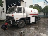 China ASME 5 Ton Propane Gas Tanker 15cbm Dongfeng Propane Cylinder Truck with Cummins 190HP for sale