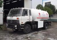 China Dongfeng 10000 Liter LPG Gas Tanker Truck 5 Ton Propane Butane Fuel Delivery Refilling for sale