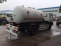 China Dongfeng 10000 Liter LPG Gas Tanker Truck 5 Ton Propane Butane Fuel Delivery Refilling for sale