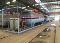 China LPG Filling Plant Mobile LPG Station 50CBM 25 Tons ASME GB Storage Tank for sale