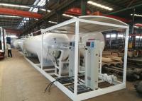 China 25CBM 30CBM LPG Skid Station 15MT Complete LPG Plant Q345R Tank for sale