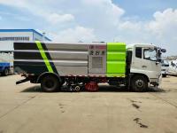 China Dongfeng 9000L Water Mechanical Sweeper Truck 9 Ton Capacity with 3M Cleaning Width and 60000 m²/h Efficiency for sale