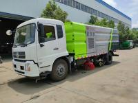 China Dongfeng 9000L Water Mechanical Sweeper Truck 9 Ton Capacity with 3M Cleaning Width and 60000 m²/h Efficiency for sale
