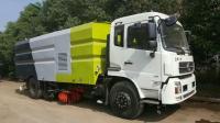 China Dongfeng 9000L Water Mechanical Sweeper Truck 9 Ton Capacity with 3M Cleaning Width and 60000 m²/h Efficiency for sale