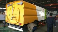 China 6MT Isuzu Road Cleaning Vacuum Sweeper Truck - 6000L Water Tank, 60,000 m²/h Cleaning Capacity for sale