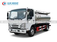 China 5m³ Milk Tank Truck with CIP Self-Cleaning System for sale