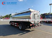 China 5m³ Milk Tank Truck with CIP Self-Cleaning System for sale