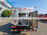 China 5m³ Milk Tank Truck with CIP Self-Cleaning System for sale