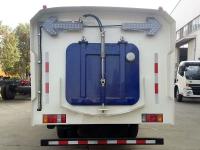 China Isuzu 4-Ton Vacuum Road Sweeper Truck with 4000L Water Tank and 5000L Dust Bin Capacity for sale