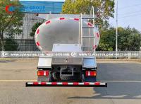 China HOWO 8000L Stainless Steel Insulated Milk Tank Truck for Milk Transport for sale