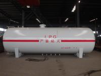China 20MT 50m3 LPG Storage Tank Propane Gas Station for Cylinder Filling 4 Nozzles for sale