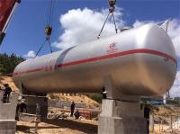 China 40MT 80m3 LPG Gas Tank Cylinder Filling Station with Corken Pump 5.5KW for sale