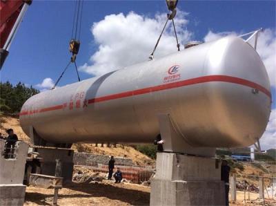 China 40MT 80m3 LPG Gas Tank Cylinder Filling Station with Corken Pump 5.5KW for sale