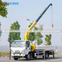 China ISUZU 4x2 5-Ton Crane Truck with XCMG 4-Section Boom and 360° Rotation for Construction & Logistics for sale