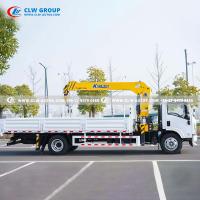China ISUZU 4x2 5-Ton Crane Truck with XCMG 4-Section Boom and 360° Rotation for Construction & Logistics for sale