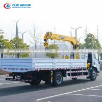 China ISUZU 4x2 5-Ton Crane Truck with XCMG 4-Section Boom and 360° Rotation for Construction & Logistics for sale