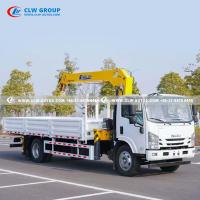 China ISUZU 4x2 5-Ton Crane Truck with XCMG 4-Section Boom and 360° Rotation for Construction & Logistics for sale