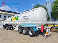 China 59.5 CBM LPG Tank Trailer with Filling Reel for sale