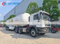 China 59.5 CBM LPG Tank Trailer with Filling Reel for sale