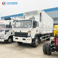 China Sinotruk HOWO 10-Ton Refrigerated Truck with Thermo King RV-1200S for Right-Hand Drive Cold Chain Logistics for sale
