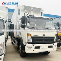 China Sinotruk HOWO 10-Ton Refrigerated Truck with Thermo King RV-1200S for Right-Hand Drive Cold Chain Logistics for sale
