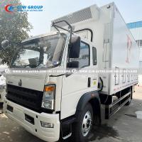 China Sinotruk HOWO 10-Ton Refrigerated Truck with Thermo King RV-1200S for Right-Hand Drive Cold Chain Logistics for sale