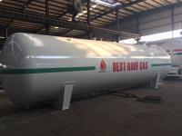 China 30MT 60000L LPG Gas Storage Tank 14mm Body DN2700mm Carbon Steel Propane Tank for sale