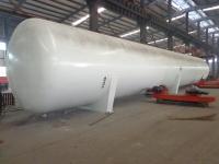 China ASME 200cbm LPG Storage Tank SA516 Bulk Propane Tank 100ton Capacity for sale