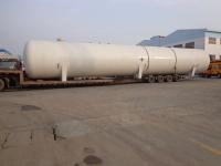 China ASME 200cbm LPG Storage Tank SA516 Bulk Propane Tank 100ton Capacity for sale