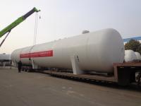 China ASME 200cbm LPG Storage Tank SA516 Bulk Propane Tank 100ton Capacity for sale