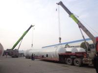 China ASME 200cbm LPG Storage Tank SA516 Bulk Propane Tank 100ton Capacity for sale