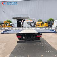 China Dongfeng Dolica 4-Ton Recovery Flatbed Wrecker Tow Truck 6m Tilt Tray for sale