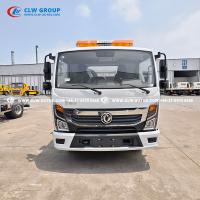 China Dongfeng Dolica 4-Ton Recovery Flatbed Wrecker Tow Truck 6m Tilt Tray for sale