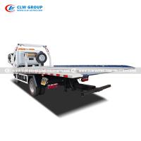 China Dongfeng Dolica 4-Ton Recovery Flatbed Wrecker Tow Truck 6m Tilt Tray for sale