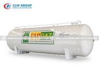 China 50CBM 25Ton Carbon Steel Horizontal LPG Storage Tank for Conakry Guinea for sale