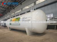 China 50CBM 25Ton Carbon Steel Horizontal LPG Storage Tank for Conakry Guinea for sale
