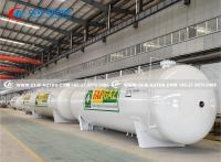 China 50CBM 25Ton Carbon Steel Horizontal LPG Storage Tank for Conakry Guinea for sale