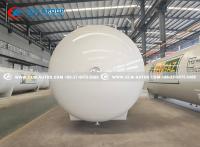 China 50CBM 25Ton Carbon Steel Horizontal LPG Storage Tank for Conakry Guinea for sale